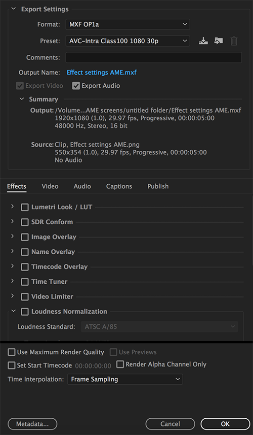 Automatic loudness correction
